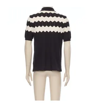 Valentino Garavani Short-sleeved Knit Polo Shirt