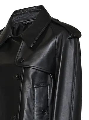 Burberry Mayfair Cropped Trench Coat