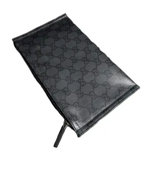 Gucci Monogram Pouch - Black