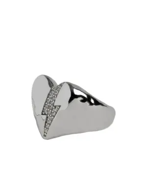 Zadig&Voltaire Heartbreaker Flash Ring - Gray