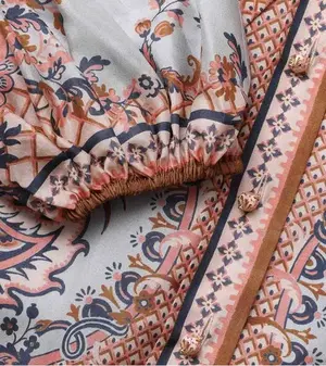 Zimmermann Aster Tie Neck Blouse