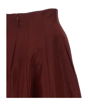 Alberta Ferretti Zipper Skirt