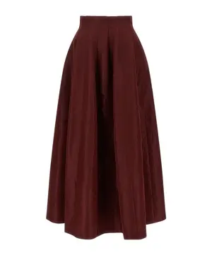 Alberta Ferretti A-line Midi Skirt