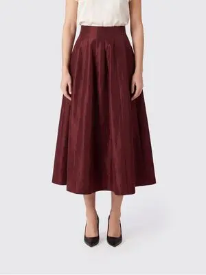 Alberta Ferretti A-line Midi Skirt