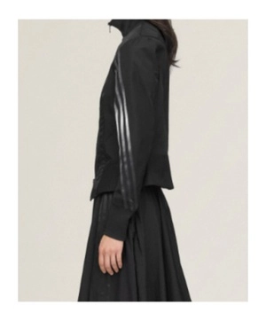 Y3 Logo Stripe Zip-up Jacket
