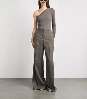 Rick Owens Asymmetrical Knit Top