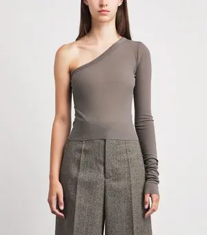 Rick Owens Asymmetrical Knit Top