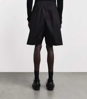Rick Owens Stretch-cotton Cargobelas Shorts