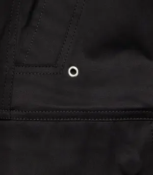 Rick Owens Stretch-cotton Cargobelas Shorts