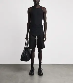 Rick Owens Basic Rib Tank Top - Black