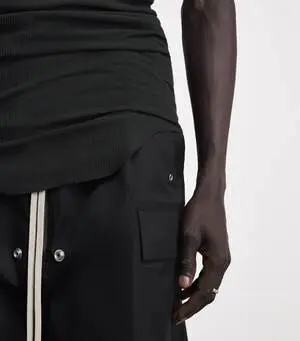 Rick Owens Basic Rib Tank Top - Black