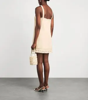Simkhai Linen-hemp Jasmine Mini Dress