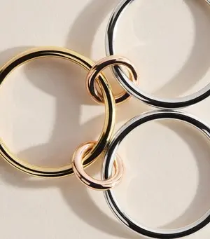 SPINELLI KILCOLLIN Solarium Ring In Mixed Metals