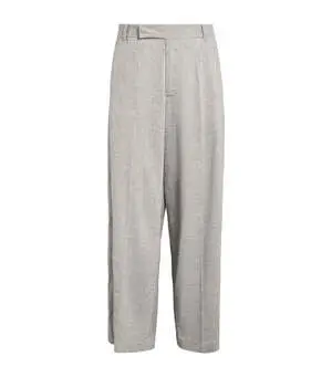 WON HUNDRED Linen-blend Tailored Trousers