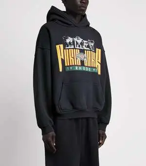 Rhude Cotton Graphic Hoodie