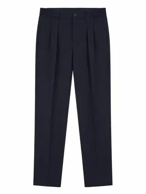 Tagliatore Pantalone Sartoriale In Lana - Blue