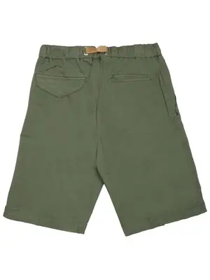 WHITE SAND Belted Shorts