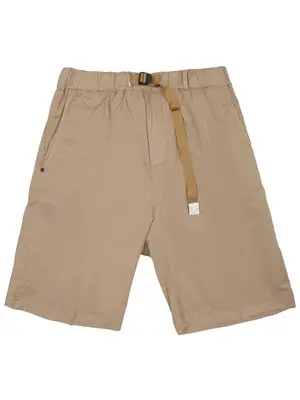 WHITE SAND Belted Shorts - Multicolour