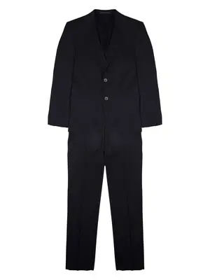 COLAMARINO Abito In Misto Lana Con Giacca Monopetto - Black