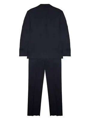 COLAMARINO Abito In Misto Lana Con Giacca Monopetto - Black