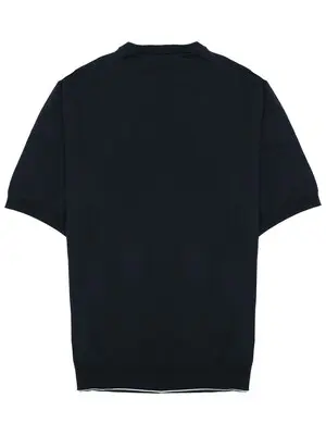 LUIGI GENTILE Maglia In Cotone A Manica Corta