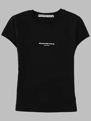 Alexander Wang Slim Fit Logo T-shirt
