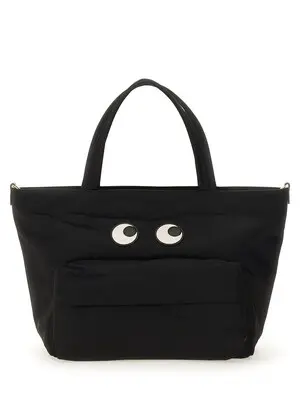 ANYA HINDMARCH Borsa Tote "eyes" Mini - Black
