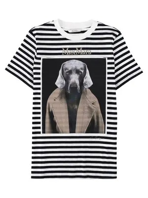 Max Mara Zelante" Striped T-shirt - Multicolour