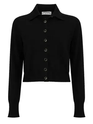 Sportmax Lirica" Cardigan In Lana - Black