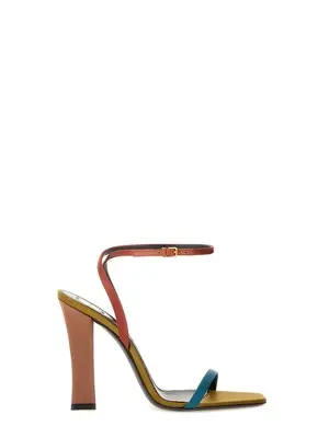 Saint Laurent Dominique Sandal - Multicolour