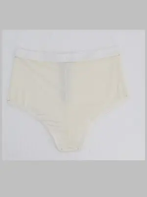 MAISON MARGIELA Ribbed Briefs - Ivory