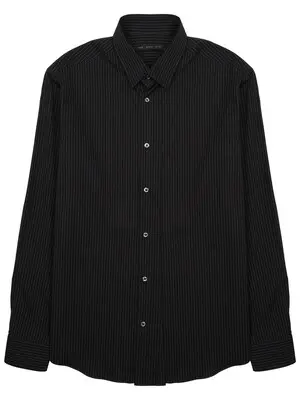 LOW BRAND Camicia In Cotone - Black