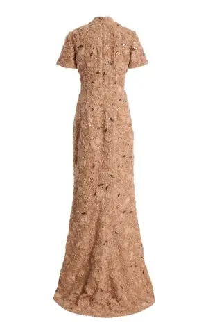 Prabal Gurung Embroidered Organza Gown