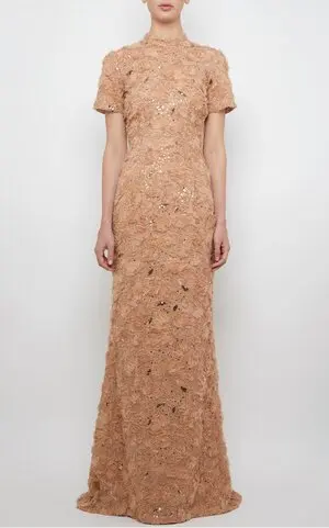 Prabal Gurung Embroidered Organza Gown