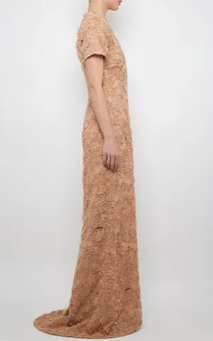 Prabal Gurung Embroidered Organza Gown