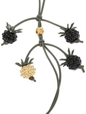 Loewe Berry Charm With Brass And Resin Details
