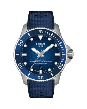 TISSOT Seastar 2000 Professional Powermatic 80 Diver Watch - Blue Gradient