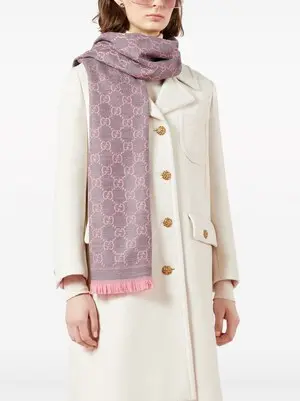 Gucci Gg Wool Scarf