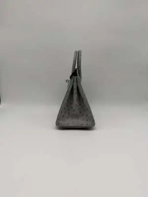 Hermès Birkin Ostrich With Palladium Hardware