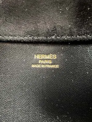 Hermès Kelly Doblis With Permabrass Hardware - Black