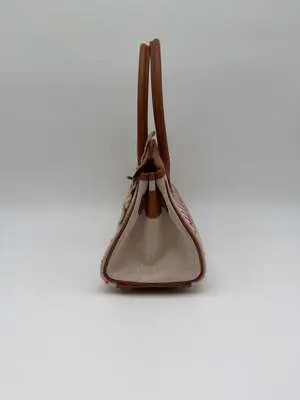 Hermès Birkin Shoulder Toile & Swift Palladium Hardware