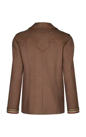 Johanna Ortiz Single-breasted Wool Jacket