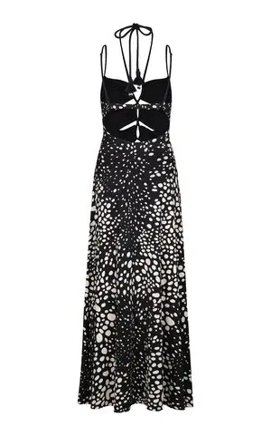 Johanna Ortiz Rio Andaluz Cutout Maxi Dress