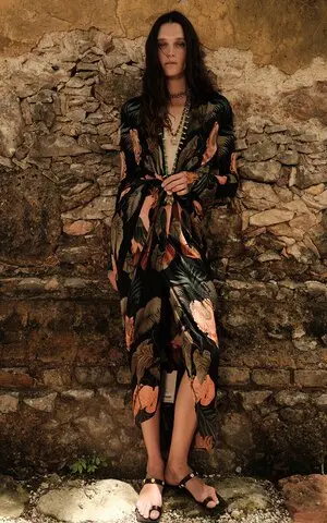 Johanna Ortiz Reinvention Oasis" Printed Midi Dress