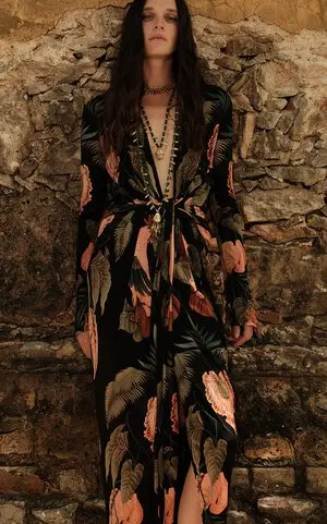 Johanna Ortiz Reinvention Oasis" Printed Midi Dress
