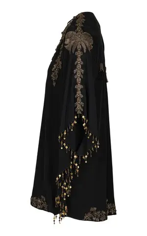 Johanna Ortiz Embellished Silk Tunic