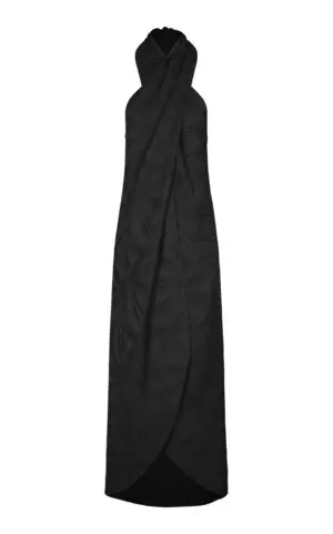 Johanna Ortiz Johanna Ortiz Silent Water Draped Top Black