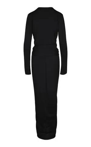 Johanna Ortiz Reinvention Oasis V-neck Maxi Dress