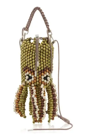ALEMAIS Wood Bead Octopus Bag