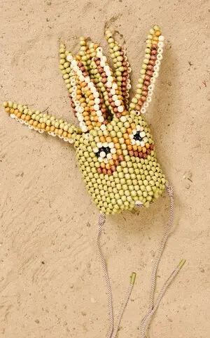 ALEMAIS Wood Bead Octopus Bag